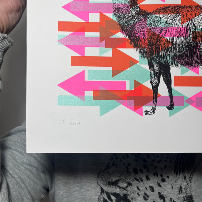 Push Me Pull You - Screen Printed Poster — Memori
